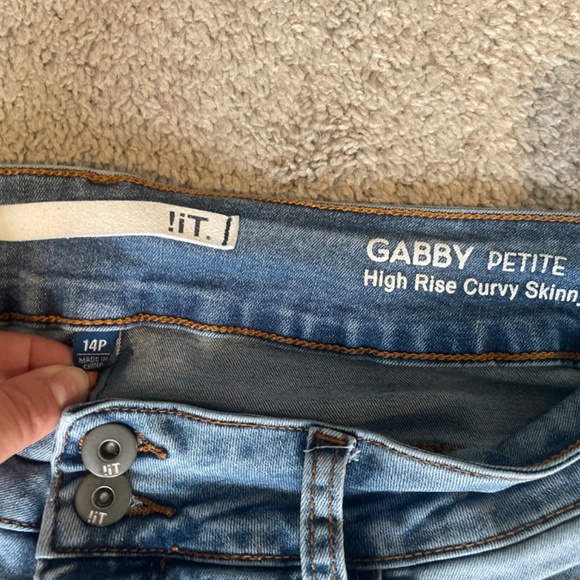 !it jeans | Jeans | It Gabby Petite High Rise Curvy Skinny Jeans | Poshmark